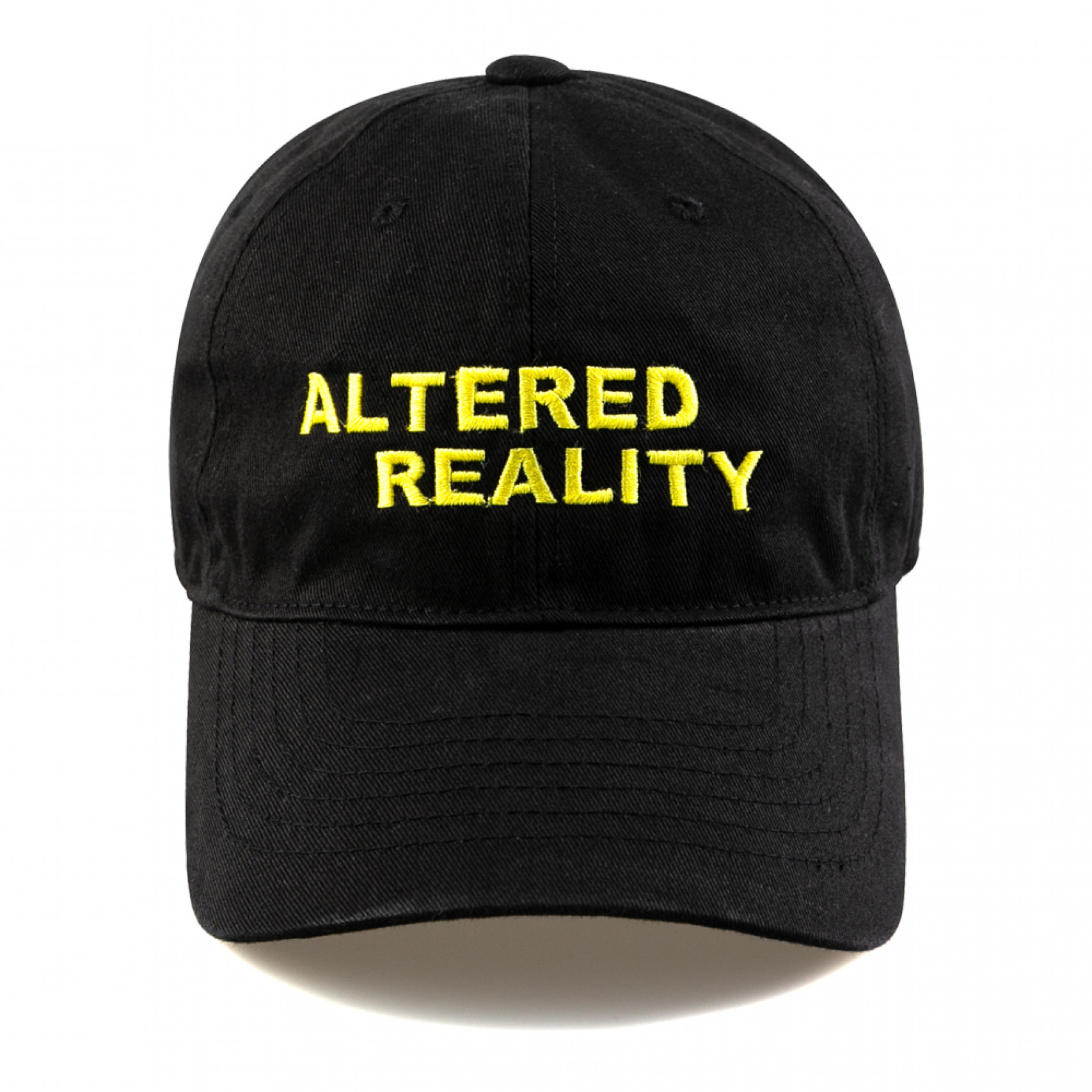 ALTERED REALITY 워싱 볼캡-블랙
