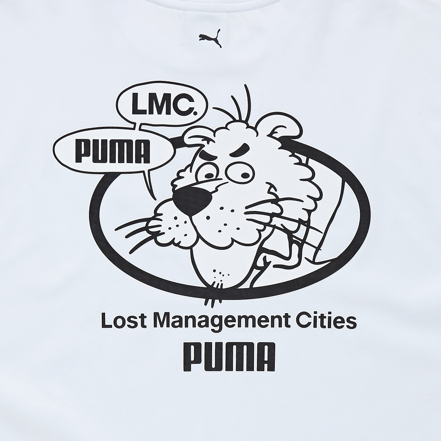 푸마 PUMA 푸마 X LMC 스몰 로고 화이트 , 94006801