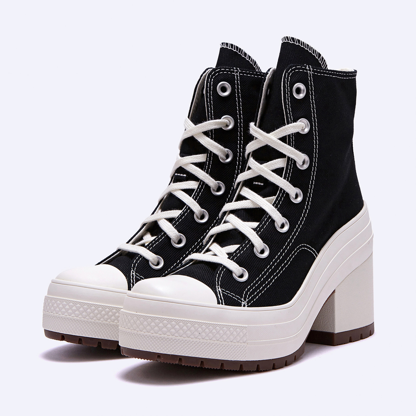 컨버스 CONVERSE 척 70 디 럭스 힐 블랙 , A05347C DA3W 척 70 디럭스 힐