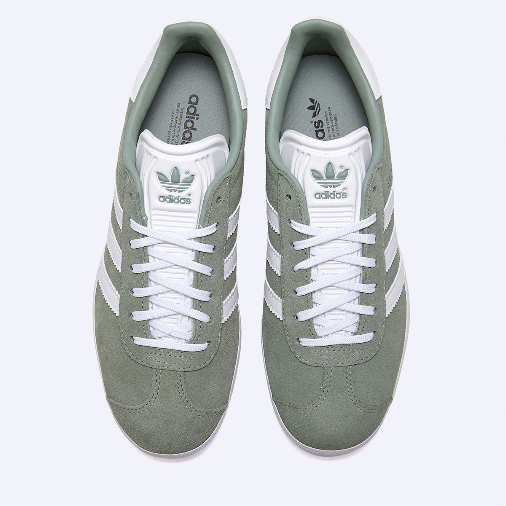 아디다스 ADIDAS 가젤 실버 그린 우먼스 , IG5790