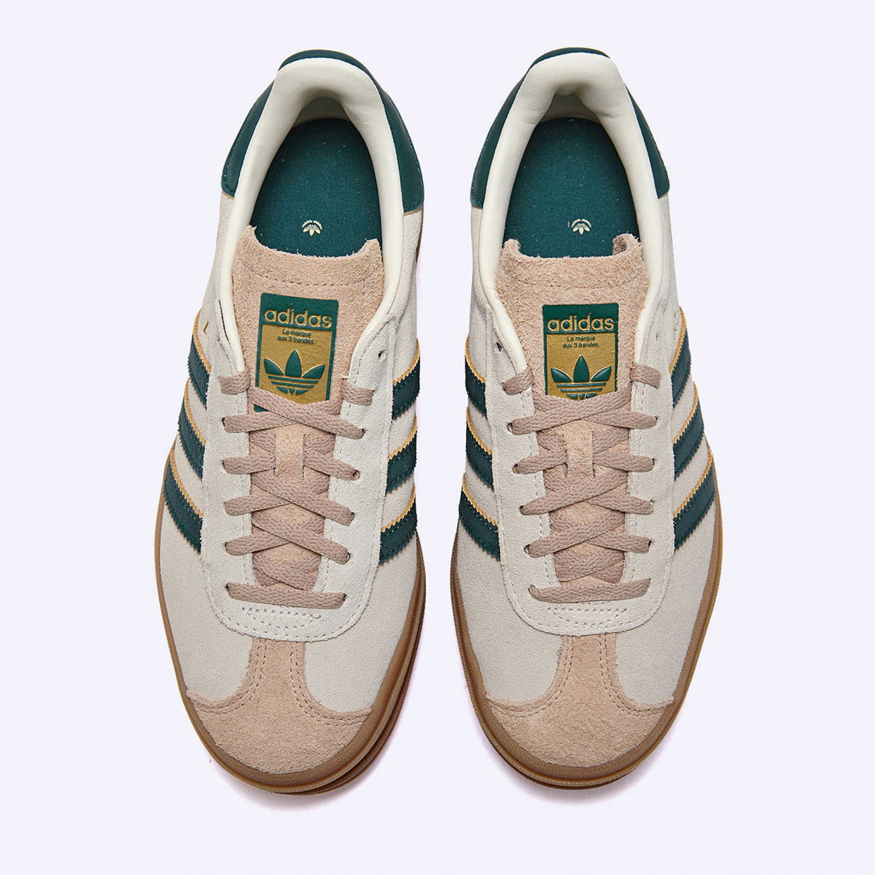 아디다스 ADIDAS 가젤 볼드 크림 화이트 컬리지에이트 그린 , ID7056 가젤 볼드