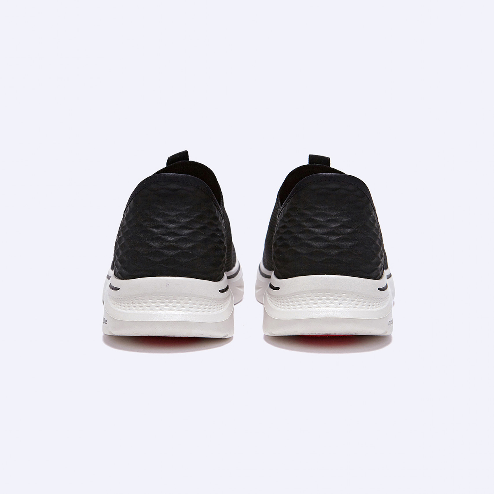 스케쳐스 SKECHERS 고 워크 7 (슬립인스) 블랙 화이트 남성 , 216641