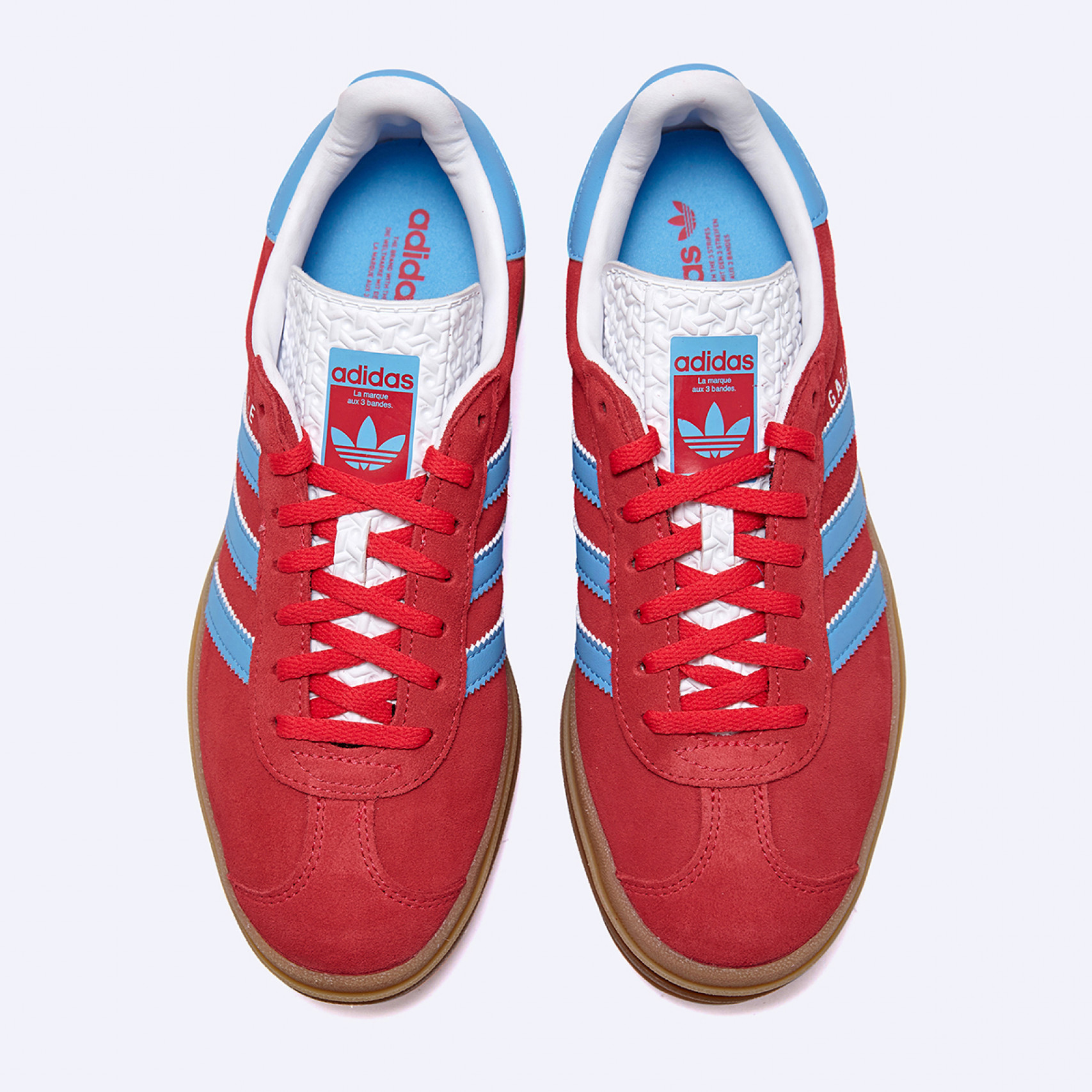 아디다스 ADIDAS 가젤 볼드 액티브 핑크 세미 블루 버스트 , IE0421 EA3W 가젤 볼드