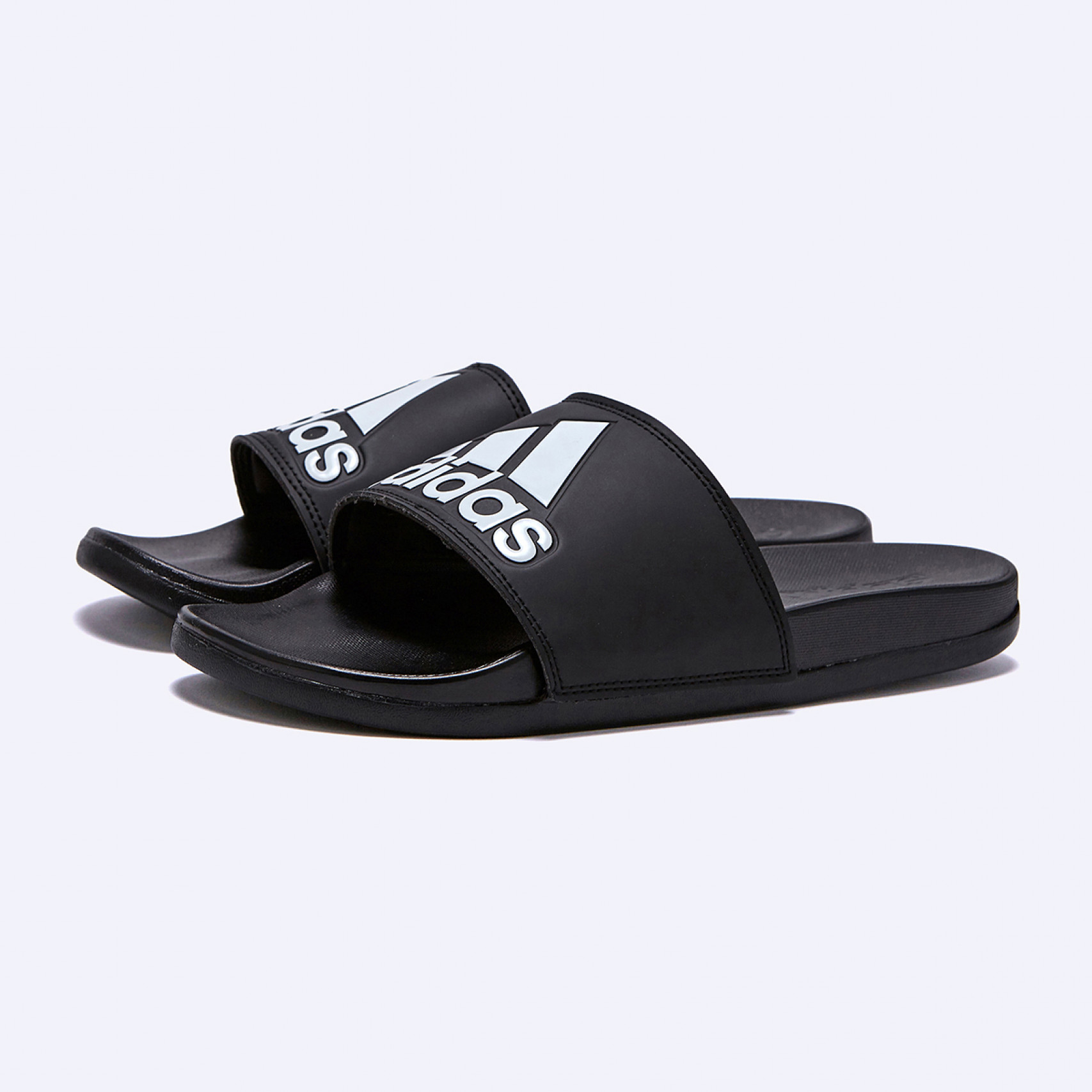 아디다스 ADIDAS 아딜렛 컴포트 슬라이드 블랙 , GY1945