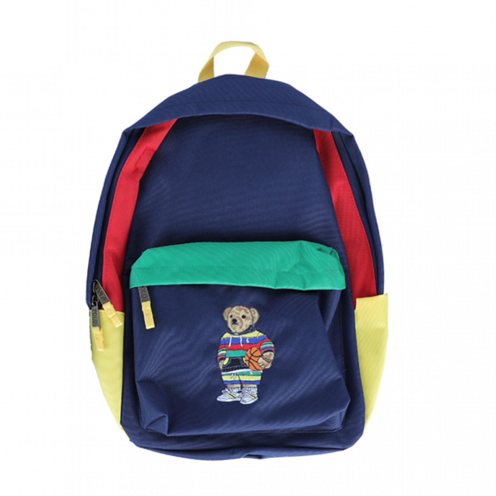 [Ralph Lauren] 22FW 키즈 베어 로고 백팩 네이비 9AR027 ECC